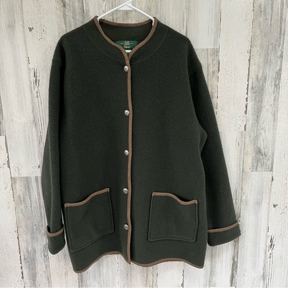 Orvis | Jackets & Coats | Orvis Womens Vintage 0 Wool Button Down ...